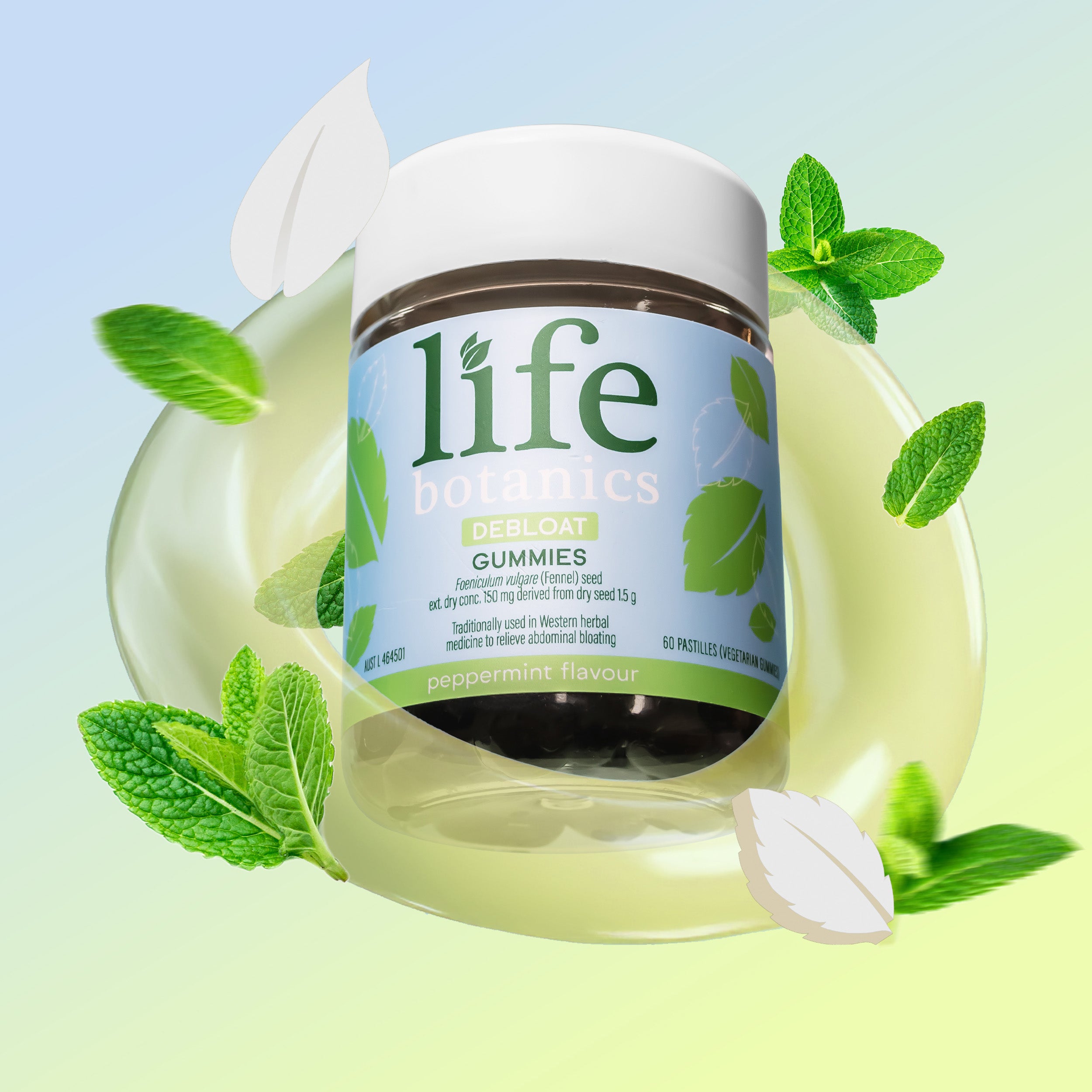 Life Botanics Debloat Gummies 60s